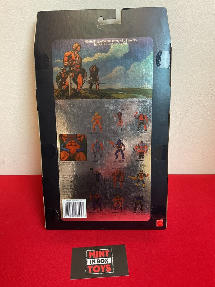 HE-MAN Masters of the Universe Commemorative Series Limited Edition ...