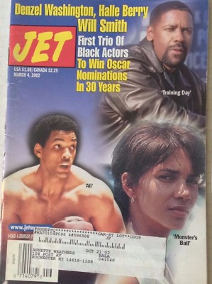 Jet Magazine Muhammad Ali Samuel L. Jackson March 4, 2002 090817nonrh ...