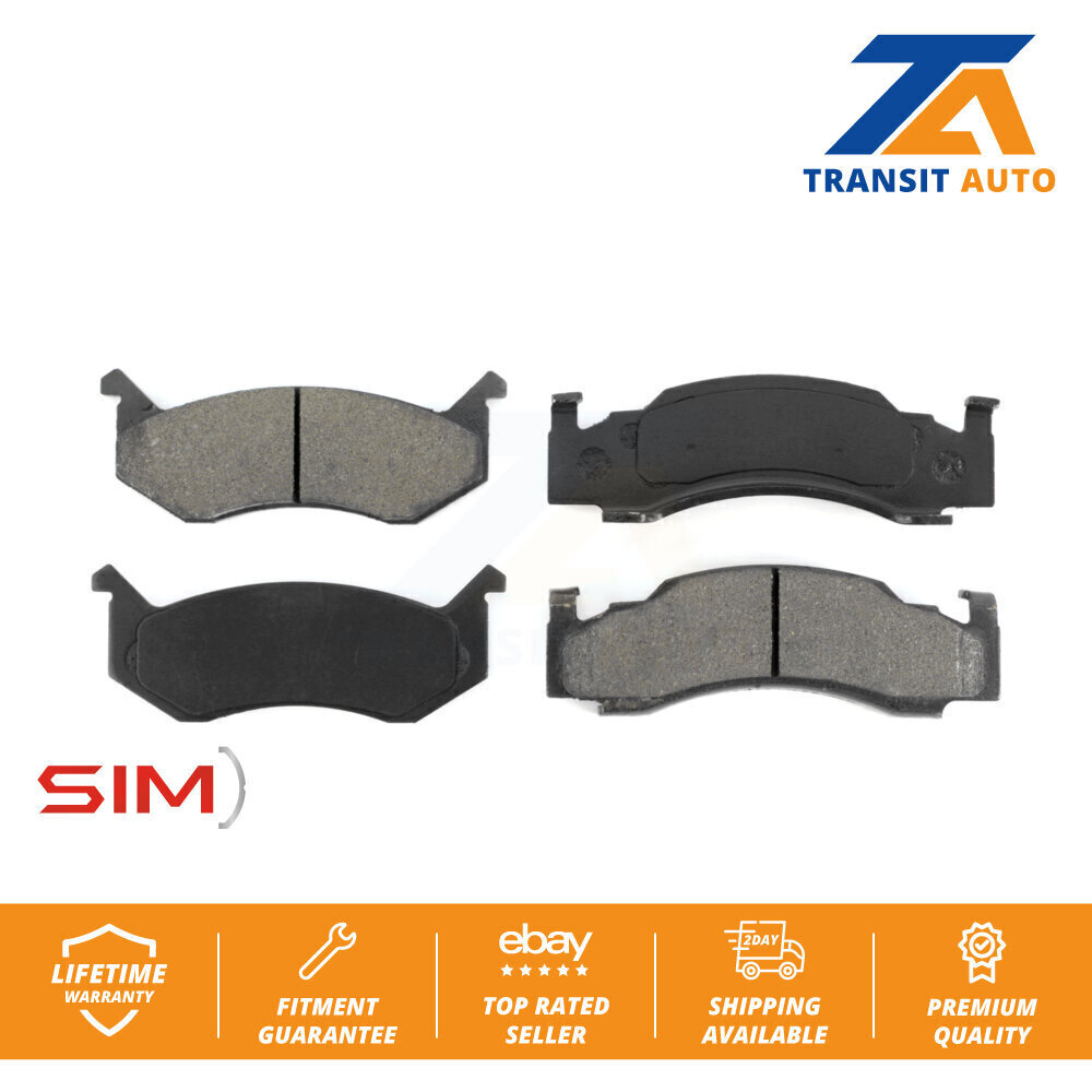 Front Semi-Metallic Brake Pad For Dodge D150 W250 B250 D250 B350 B2500 ...