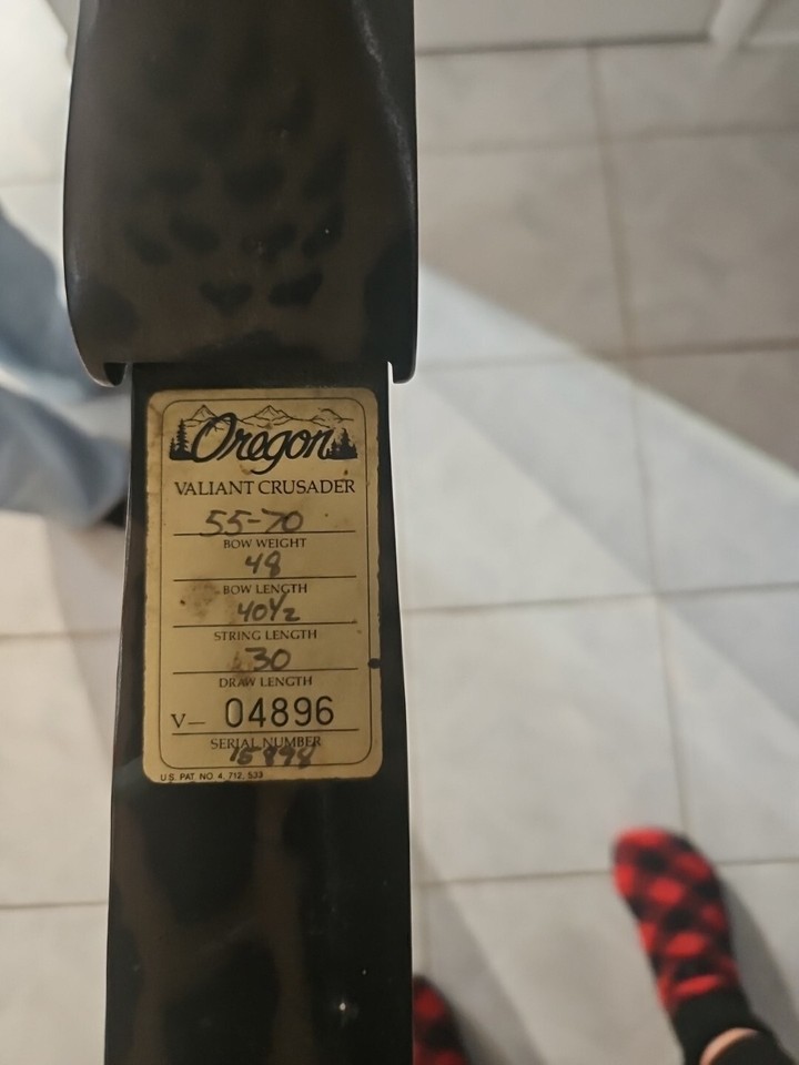 Oregon Valiant Crusader Compound Bow | eBay