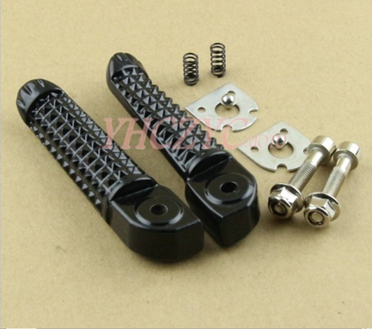 Foot Pegs Rear Footrest For Yamaha YZF R1 1998-2014/YZF R6 1999-2014 | eBay