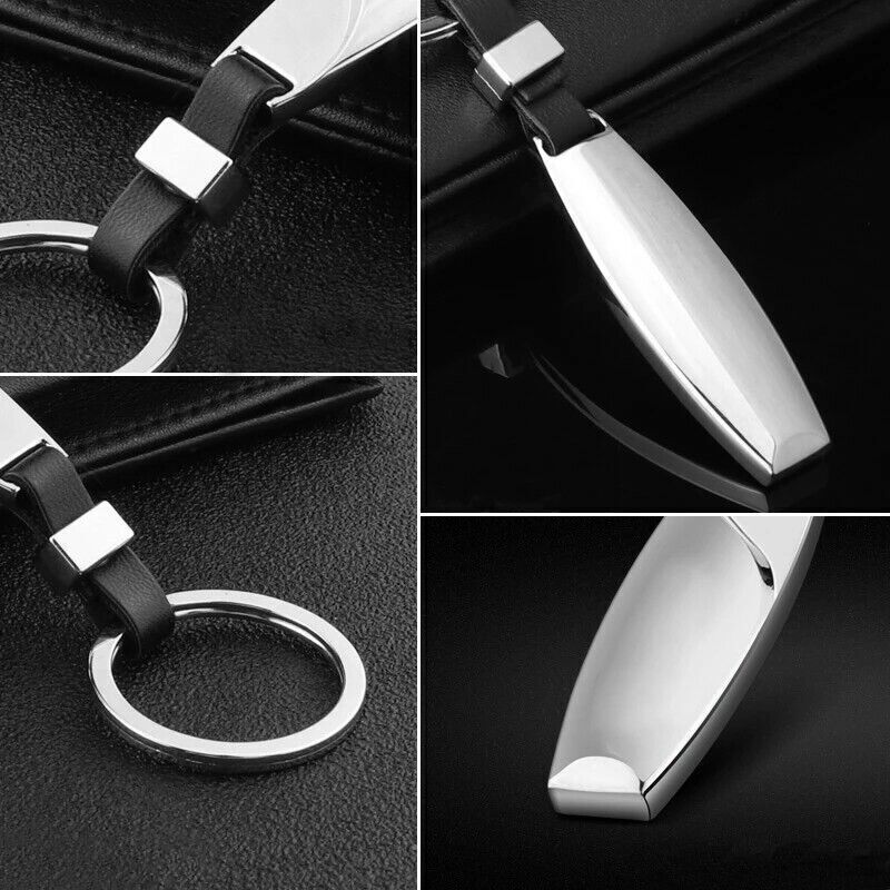 Mercedes AMG Key New Car Metal Benz Logo Keychain Keyring Holder ...