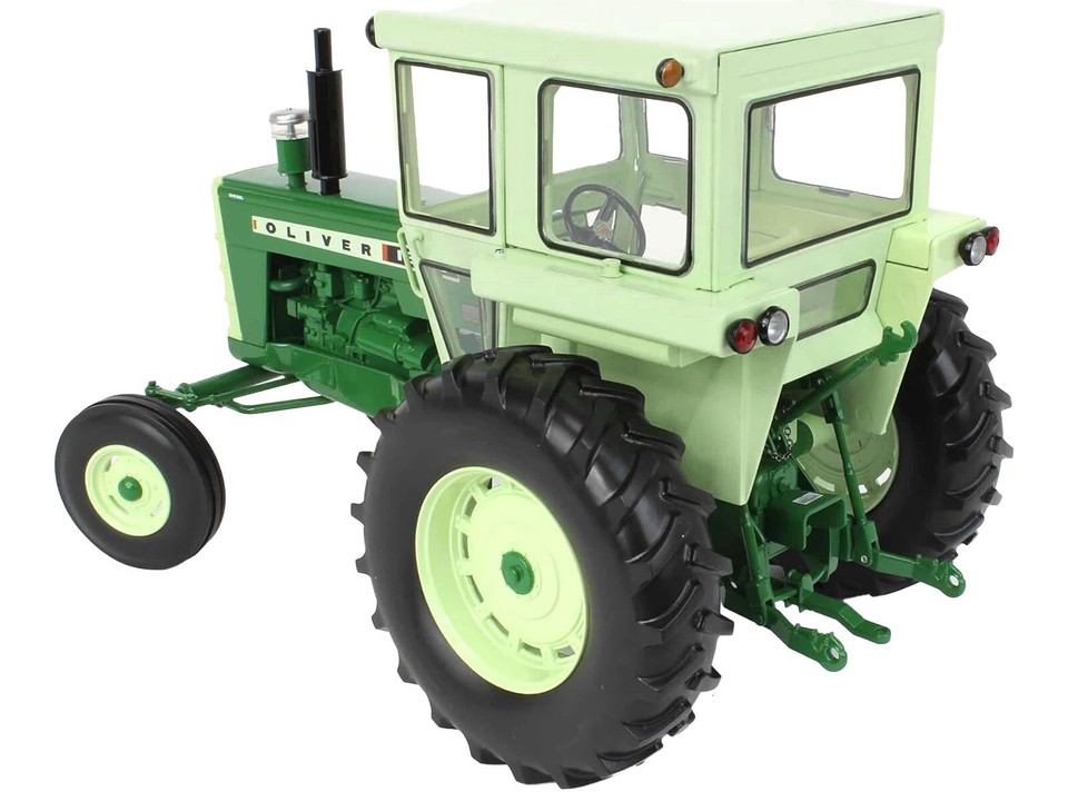 OLIVER 1850 WF TRACTOR W/CAB GREEN 1/16 DIECAST MODEL BY SPECCAST ...