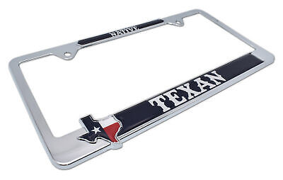 Native Texan Metal License Plate Frame | eBay