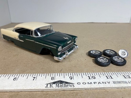 VINTAGE! Revell ‘55 CHEVY Model Kit Street Classics 1/25th BUILT! READ ...