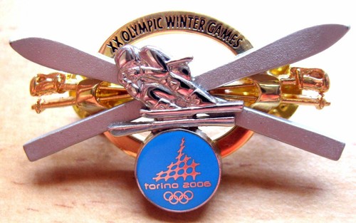20th WINTER OLYMPIC GAMES TORINO, ITALY 2006 - 3 LEVELS ALPINE SKI PIN ...