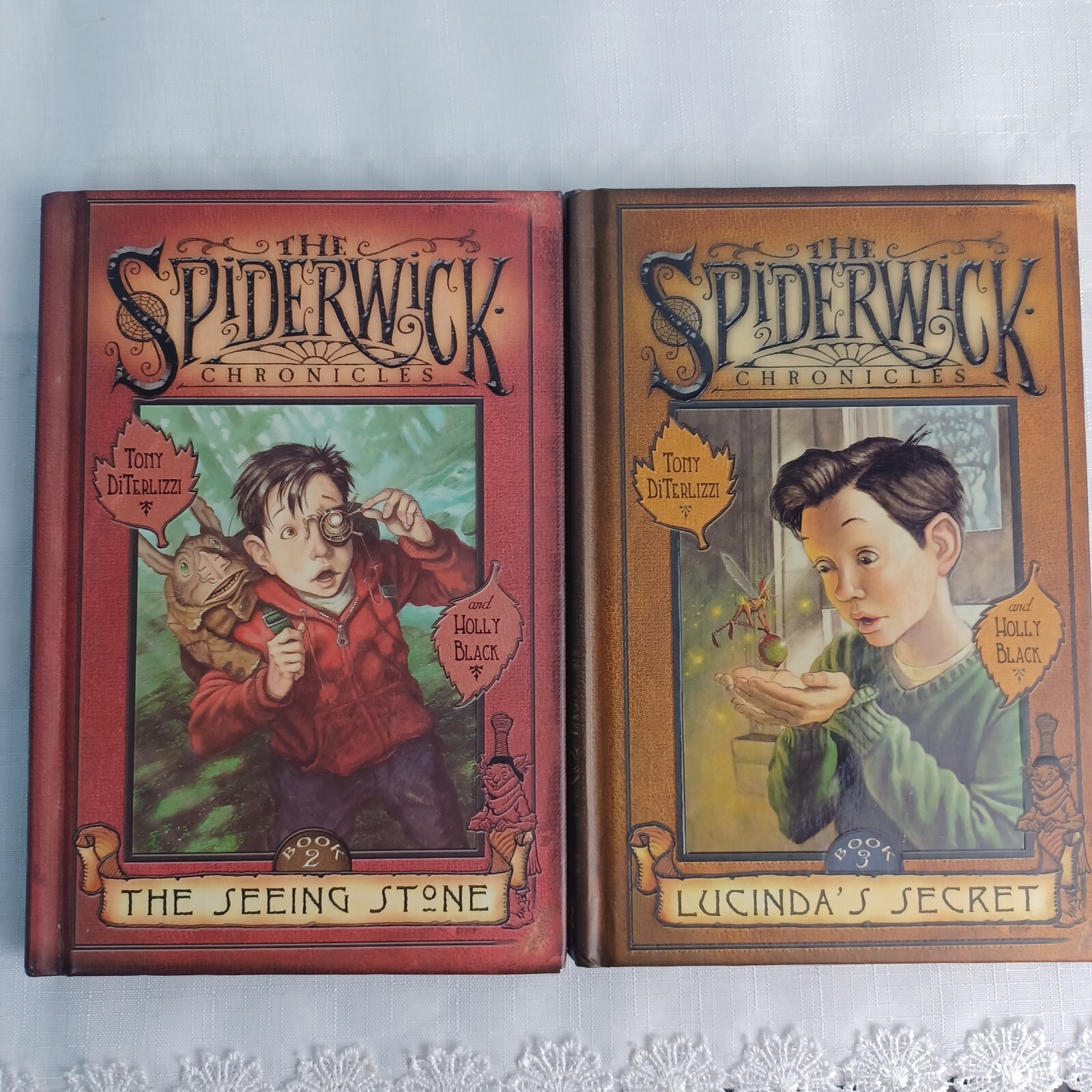 Set Of 2 Spiderwick Chronicles The Seeing Stone Lucindas Secret | eBay