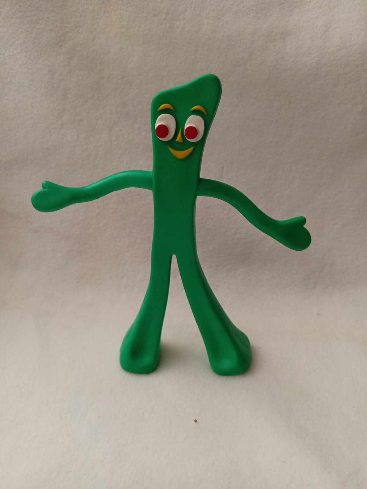 VINTAGE Green GUMBY Rubber Figure Prema Toy Co Bendable 6" Tall ...