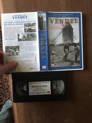 CASSETTE VIDEO VHS DOCUMENTAIRE memoires de vendee 1920 1960 films ...