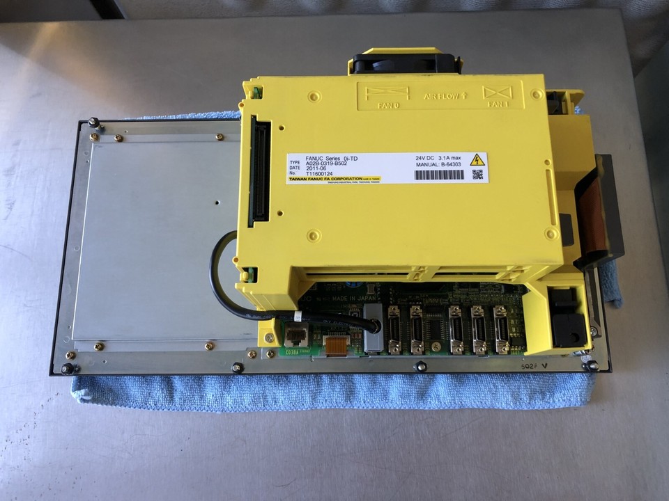 Fanuc A02B-0319-B502 Operator Panel Touch Screen Controller Series 0i ...