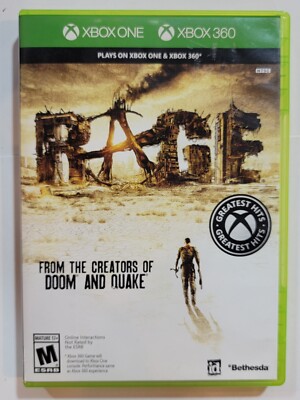 Rage (Xbox 360) Xbox One 93155117433| eBay