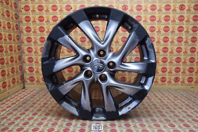2014 2015 INFINITI QX60 HYPER SILVER 10-SPLIT SPOKE WHEEL RIM 18" 18X7 ...