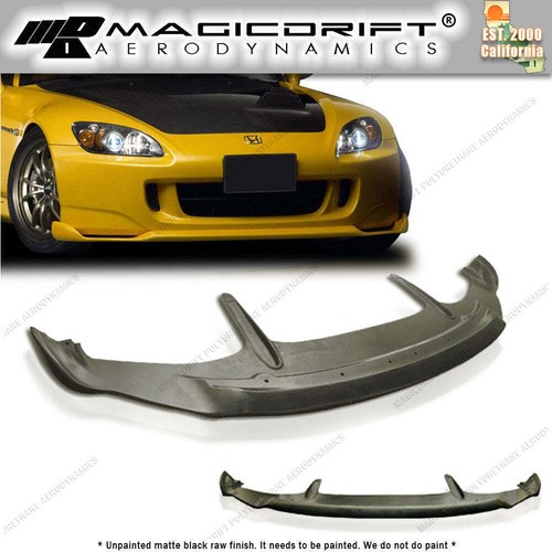For 04-09 Honda S2000 AP2 JDM Add-On MU Mugen Style Front Bumper Lip ...