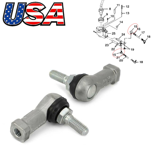 Shift Linkage Rod End For Polaris Sportsman Magnum Scrambler Xplorer ...