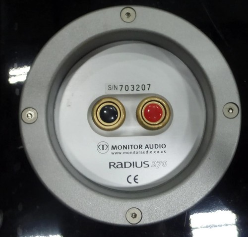 Monitor Audio Radius 270 Floor Standing Speakers - Pair (Black)- Free ...