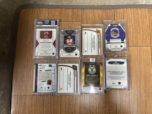 Mixed Lot Of 8 Auto Basketball Cards And One Graded To 9 | eBay