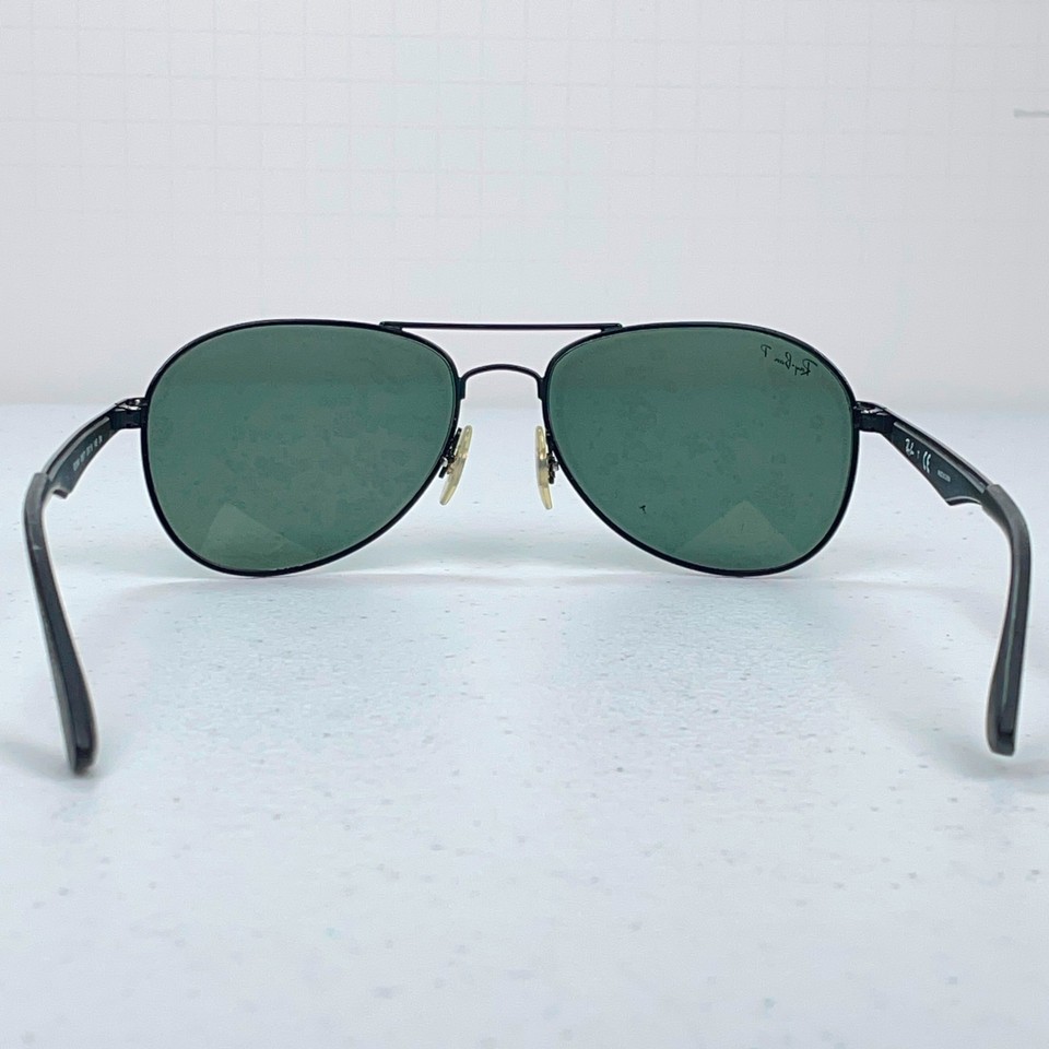Ray Ban Sunglasses RB 3549 006/71 Black Aviator FRAMES ONLY 58-16 145 ...