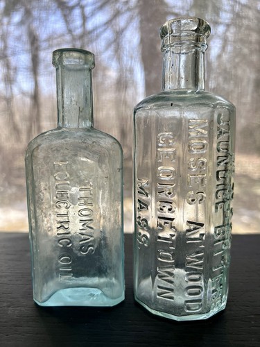 Atwood's Jaundice Bitters 12 Sided Bottle Georgetown Mass. Thomas ...