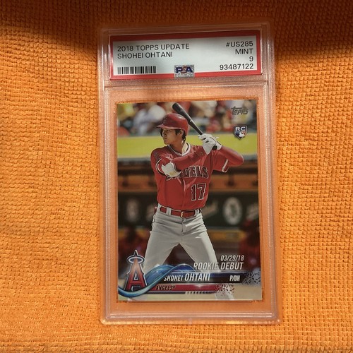 Shohei Ohtani Rookie 2018 Topps Update RC #US285 Angels Mint PSA 9 | eBay