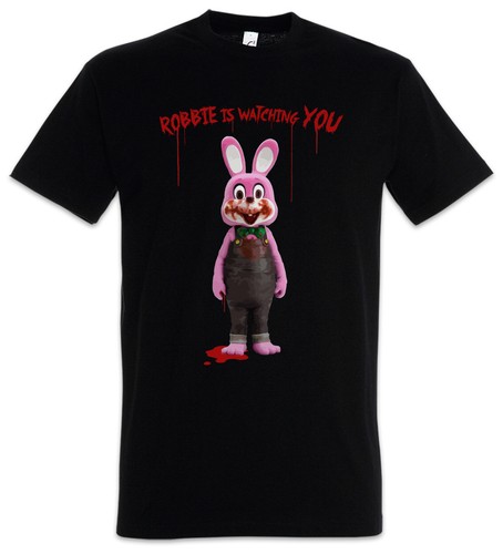 ROBBIE THE EVIL RABBIT T-SHIRT - Silent Horror Resident Evil Movie Hill ...