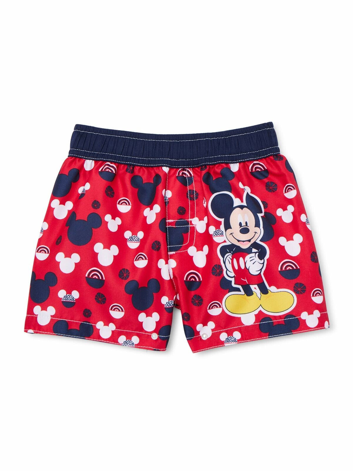 Mickey Mouse Baby Boys Red Swim Trunks 3-6 M Pool Beach Summer - Free ...