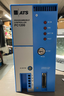 ATS Programmable Contoller PC1200 Series CPU SN PC12001020 | eBay