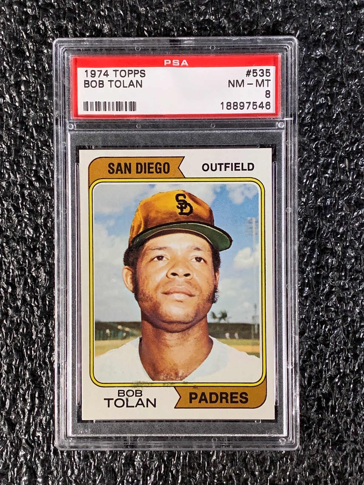 1974 Topps Baseball #535 Bob Tolan PSA 8 | eBay