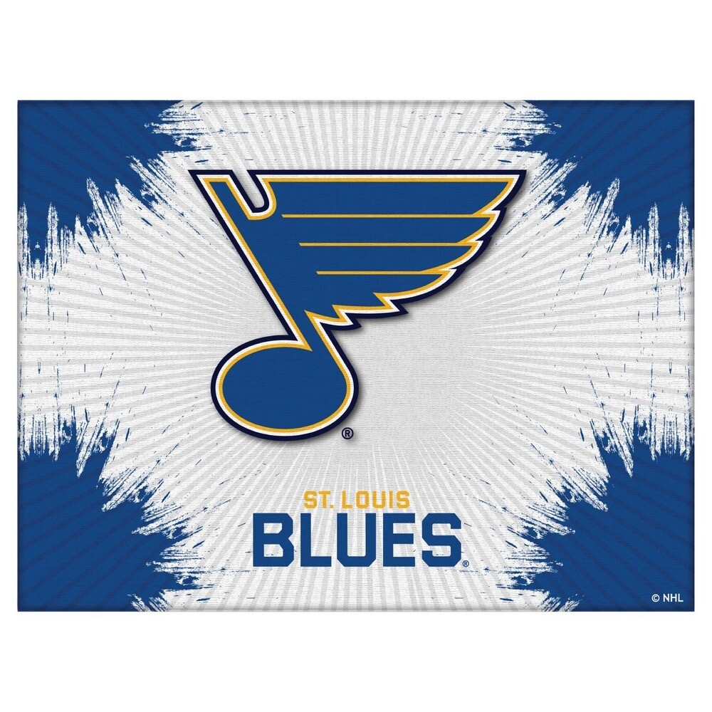 Blues Hockey Logo Pin Page