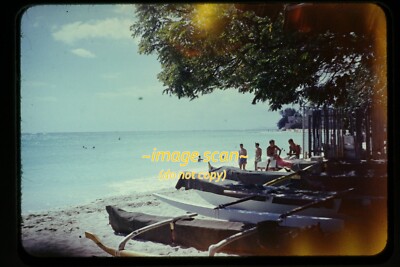 Waikiki Beach, Hawaii in 1950s, Ansco Color Slide aa 23-7a | eBay