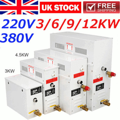 Steam Room Generator Engine For Sauna Bath Shower 3KW 4.5KW 6KW 9KW ...