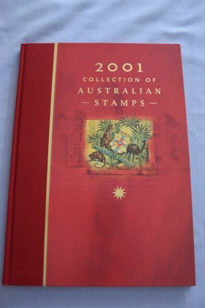 Australia Post 2001 Australian Stamp Collection Album Deluxe Edition ...