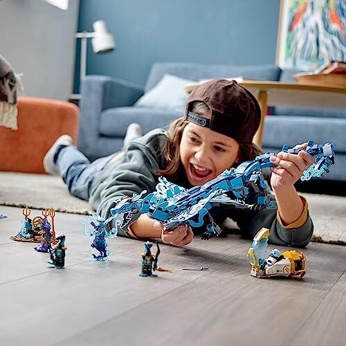 LEGO Ninjago Water Dragon 71754 Toy Blocks Model Set 5702016912326 ...