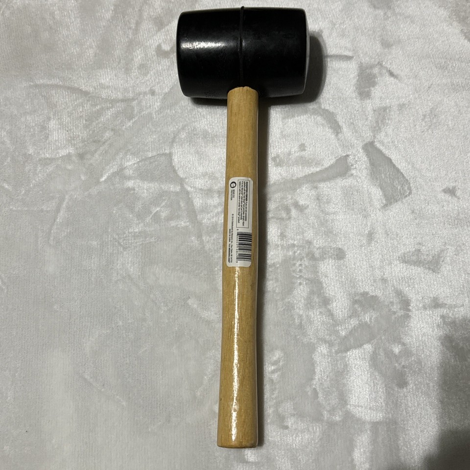 TOOL SHOP 24 OZ WOOD HANDLE RUBBER MALLET FAST SHIPPING (Ships from U.S ...