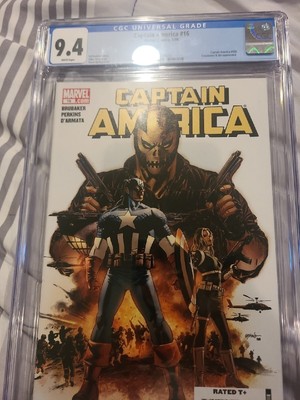 “Captain America” #16 CGC 9.4 (2006 Marvel) 1st Synthea Schmidt as Sin ...