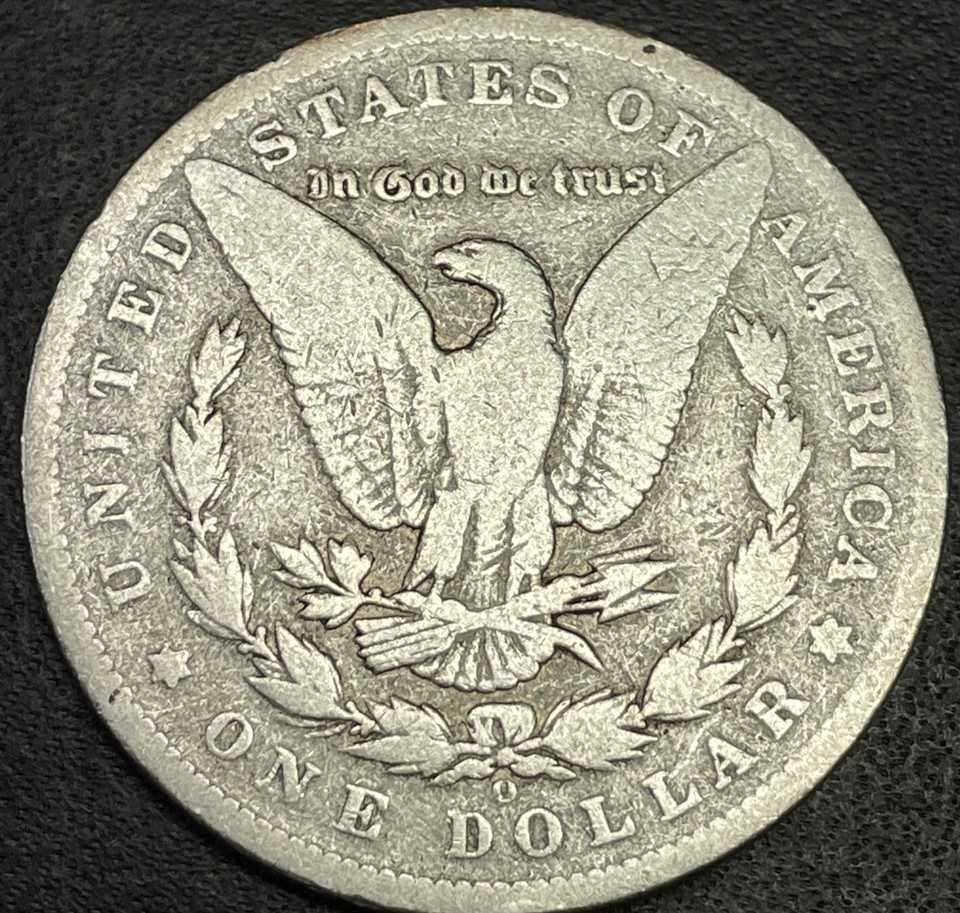 1895-O Morgan Silver Dollar - Key Date - 450k Minted. Rare!! No Reserve ...