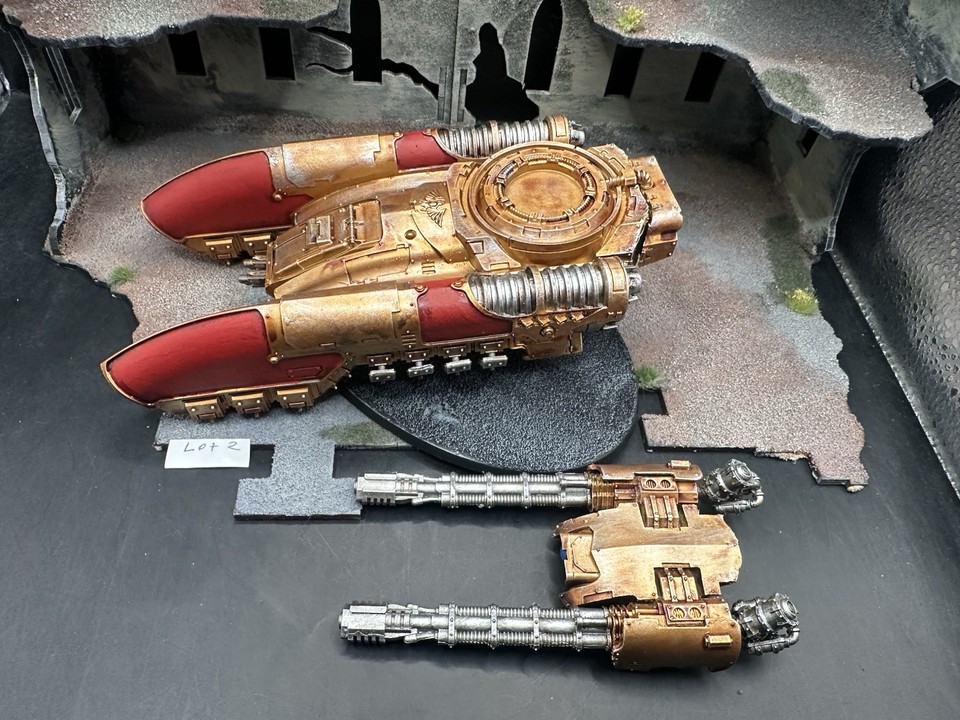 warhammer 40k adeptus custodes Caladius Grav Tank Painted Lot 2 | eBay