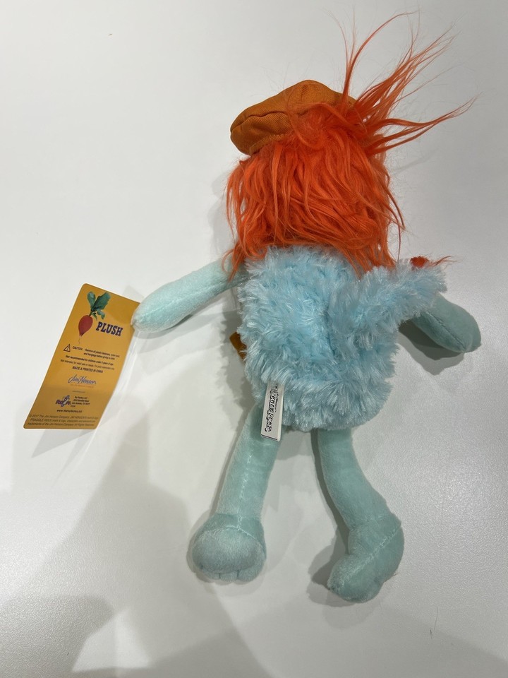 Jim Henson Fraggle Rock Boober Plush New w/Tags 12”L X 5”W | eBay