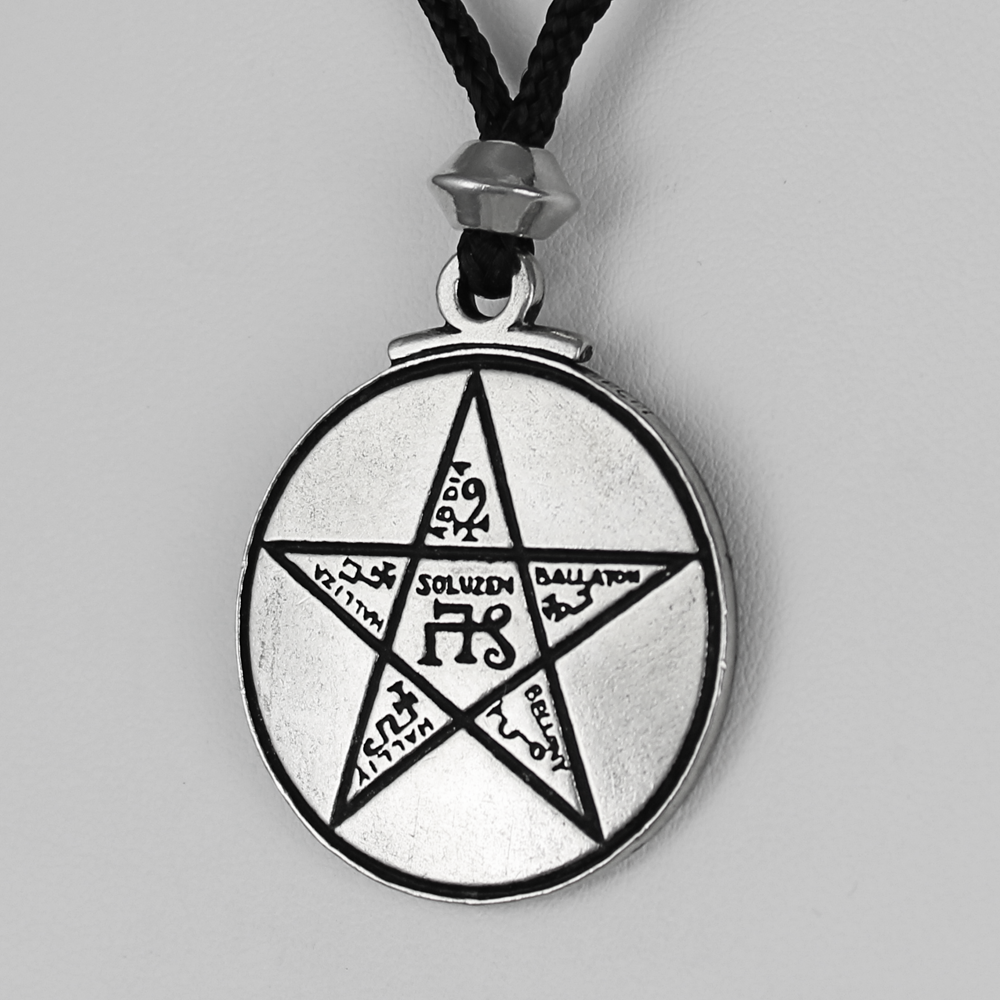 Shield of Solomon Pentacle Pendant Seal Amulet Hermetic kabbalah ...