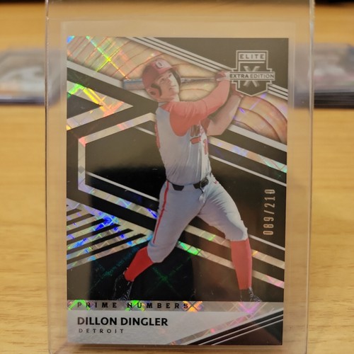2020 Elite Extra Edition Prime Numbers /210 Dillon Dingler #38 Auto | eBay