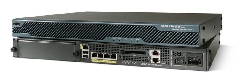 Cisco ASA 5520 Adaptive Security Appliance Firewall ASA5520 V06 w/ SSM ...