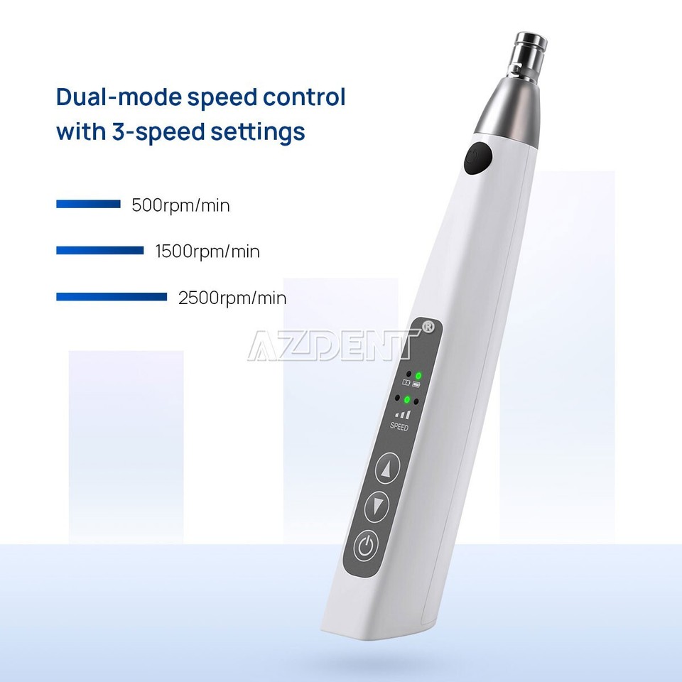 Portable Dental Cordless Hygiene Prophy Handpiece /6Leds Intraoral ...