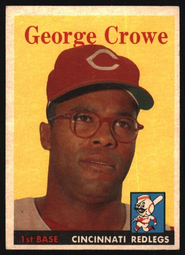 1958 Topps #12 George Crowe VGEX Reds UER 574164 | eBay