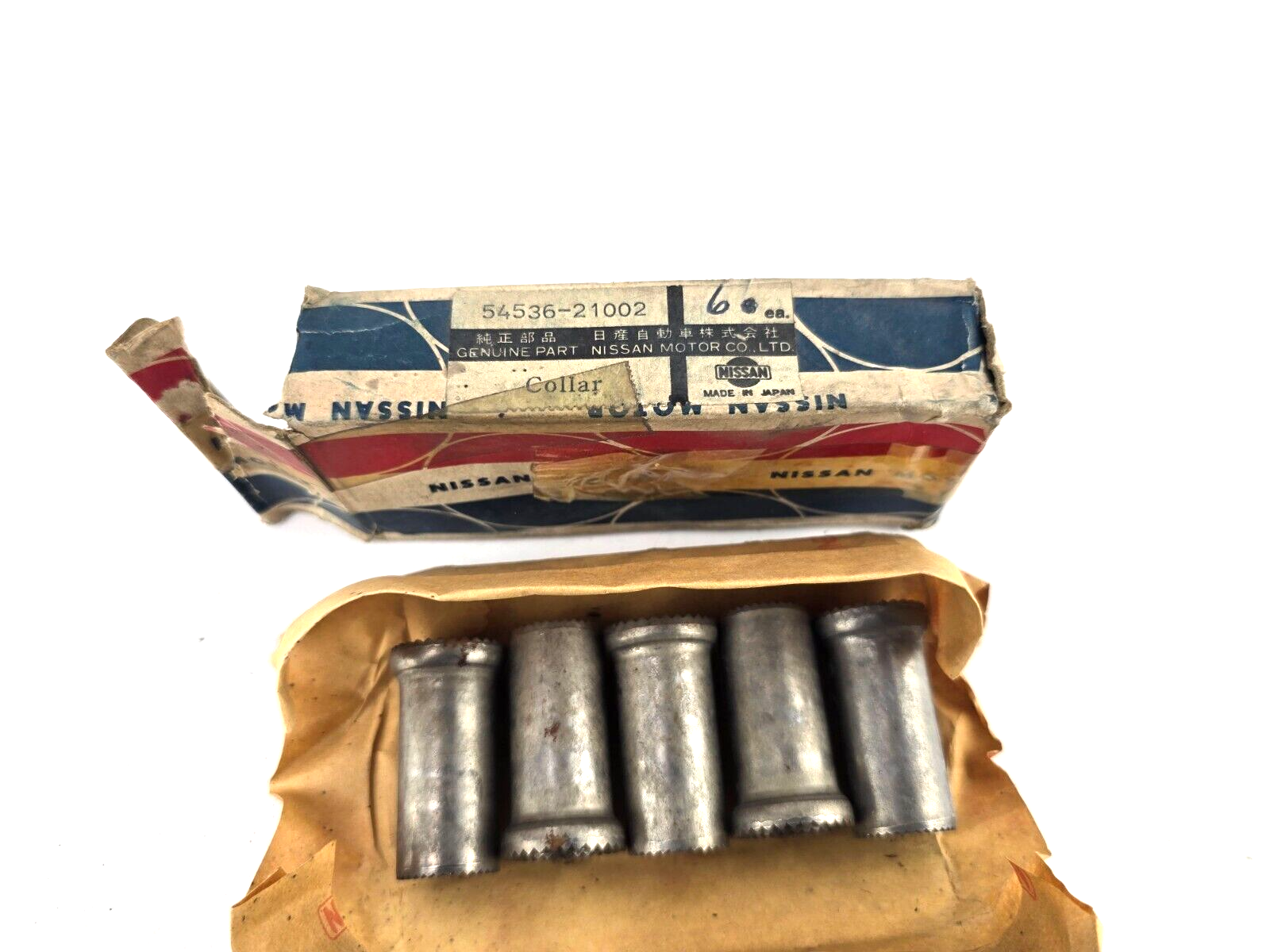 NOS 5pcs Genuine Nissan Collar ASSY-BUSH.TRANSVERSE LINK 54536-21002 ...