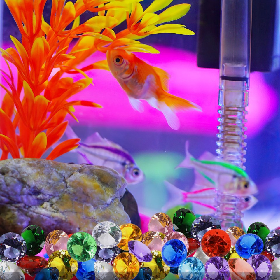 100pcs colorful acrylic Wedding DIY Fake Crushed Ice Rocks | eBay