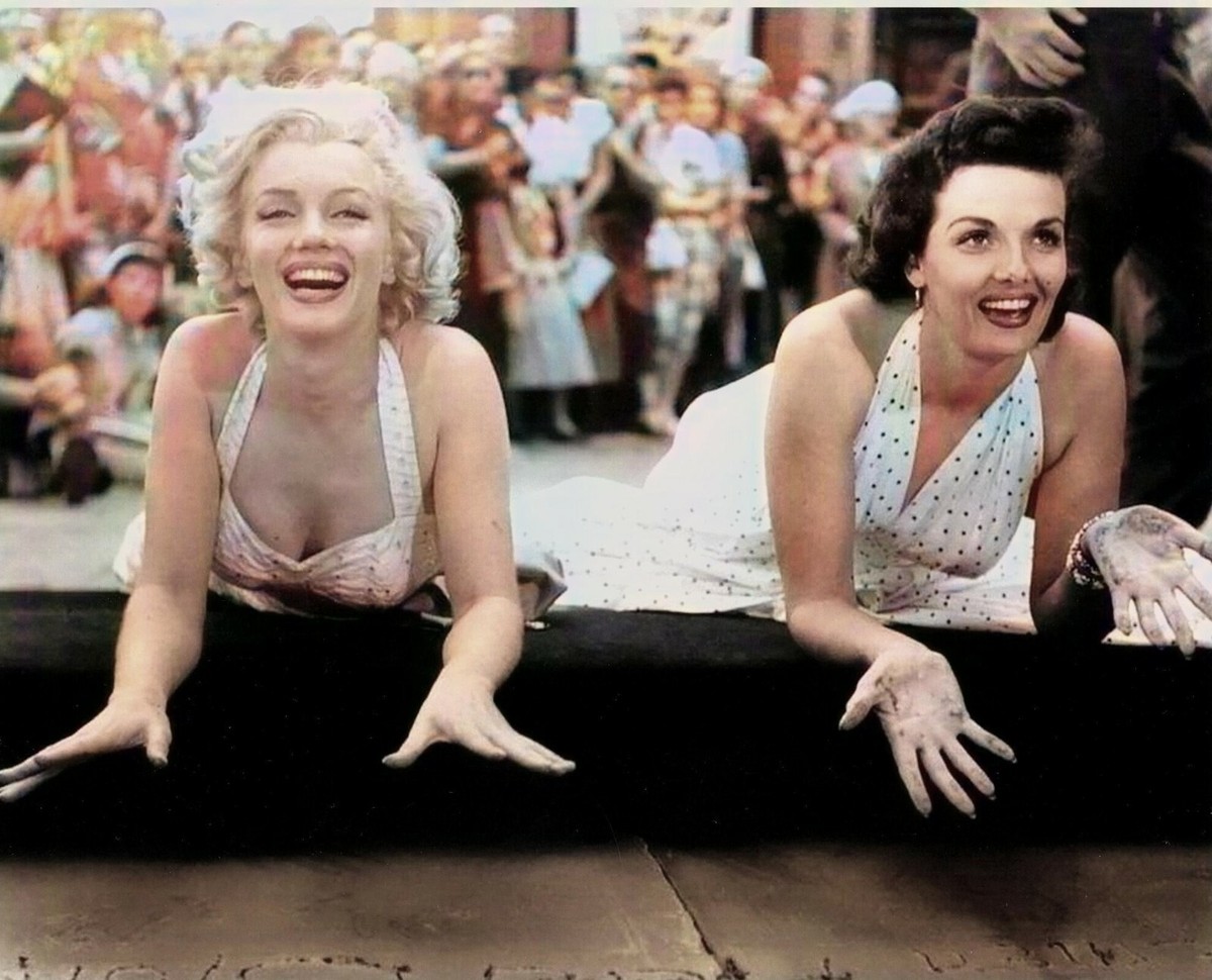 Jane Russell And Marilyn Monroe