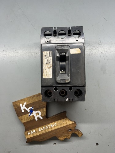 FPE Type NEJ 125 AMP 3 Pole 240V Circuit Breaker SMALL CHIP | eBay