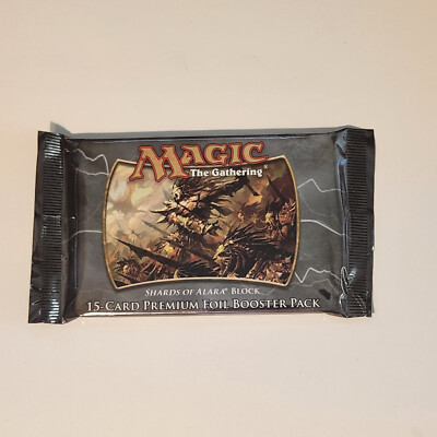 MTG Magic - Shards of Alara Block 15 Card Premium Foil Booster Pack | eBay