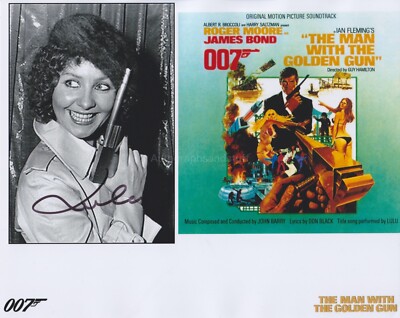Lulu HAND SIGNED 10x8 Photo Autograph, James Bond The Man With The ...