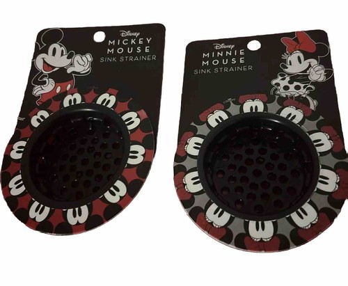 Disney Mickey Mouse & Minnie Mouse Kitchen Sink Strainers Brand New Set ...
