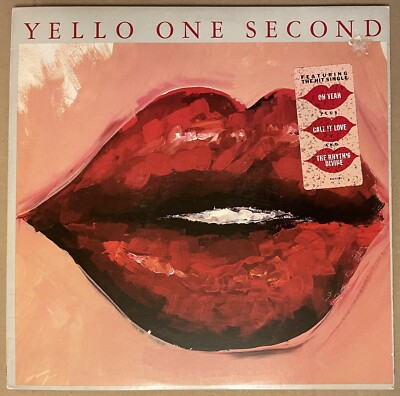 YELLO - One Second (Vinyl LP) 1987 Polygram 832675 Promo | eBay